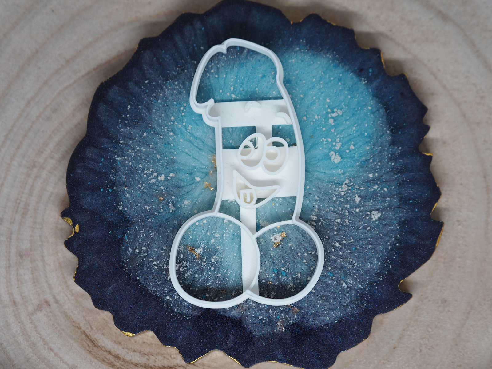 Bílé Vykrajovátko PINDÍK na ROZLUČKU ! / od zuka-simply | Fler.cz