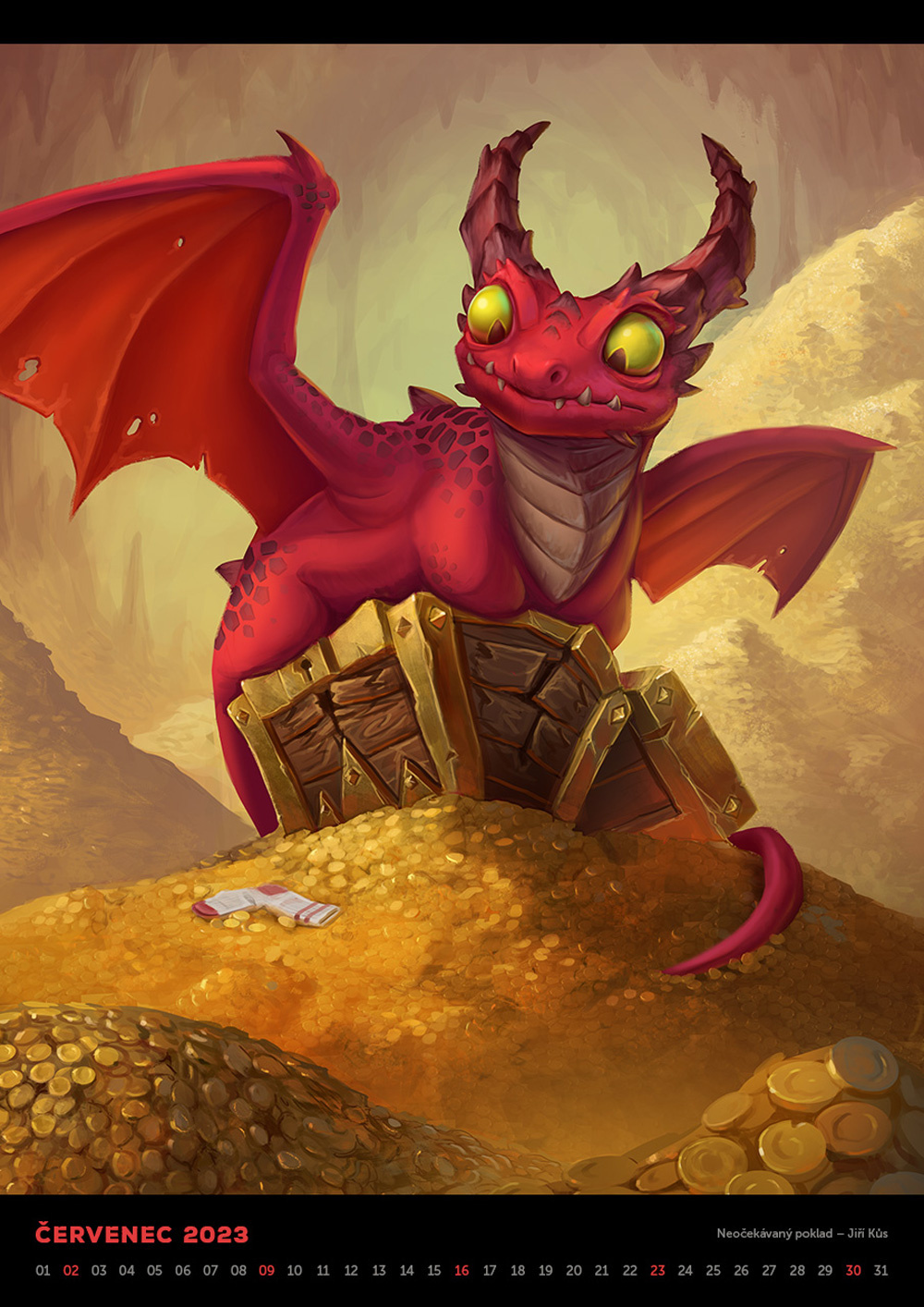 Dračí kalendář: DRACI 2023 / od Dragarta | Fler.cz