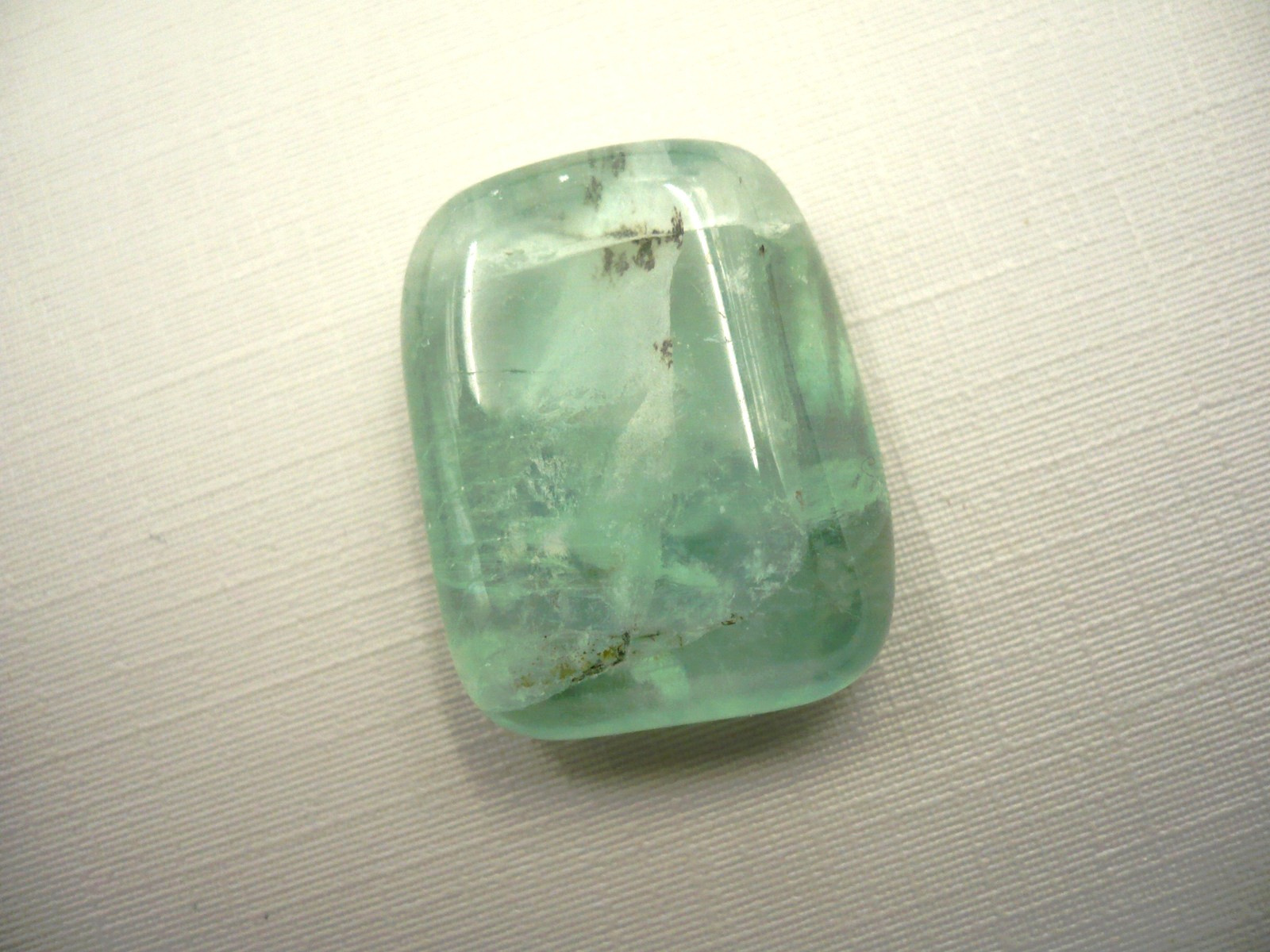 Minerál světle zelený Troml. kámen – fluorit duhový 26 mm, č.49 / od U ... Minerál světle zelený Troml. kámen – fluorit duhový 26 mm, č.49 / od U ...