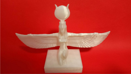 Bílá Socha Bohyně Isis (nebo také Eset) / od SaFraMade | Fler.cz