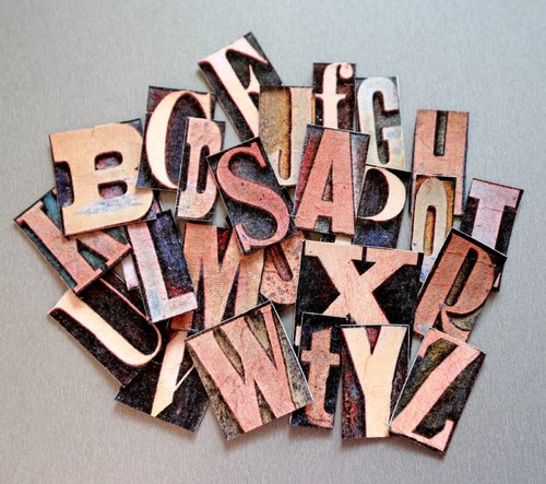 Magnet Fajná magnetická abeceda / od By Lusy | Fler.cz