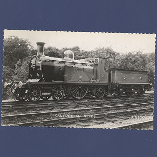 Parní lokomotiva Caledonian No. 123 - pohlednice / od Staré pohlednice ...