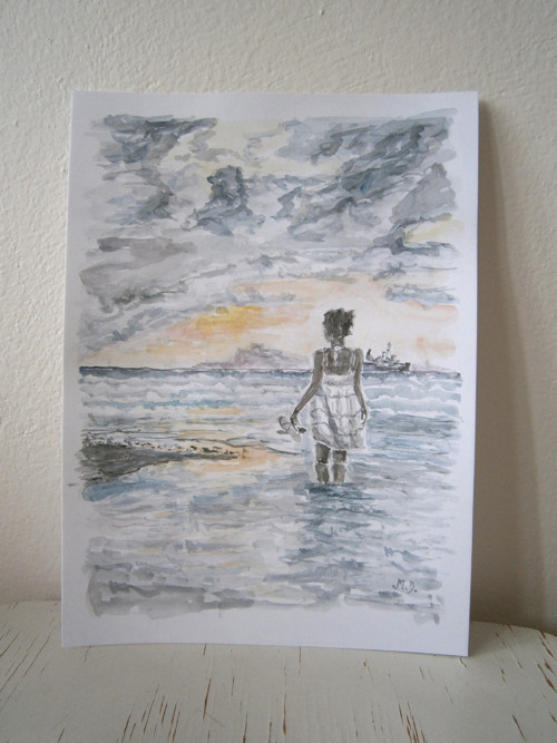 Kresba Západ slunce / od DavidkovaM | Fler.cz