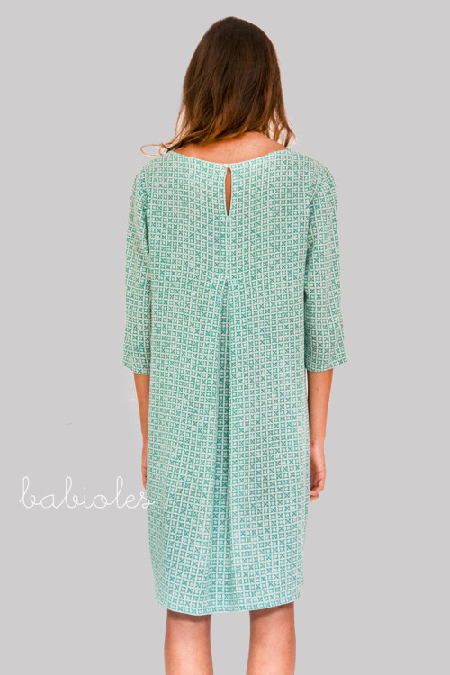 Šaty bílé Robe à motifs / od babioles | Fler.cz