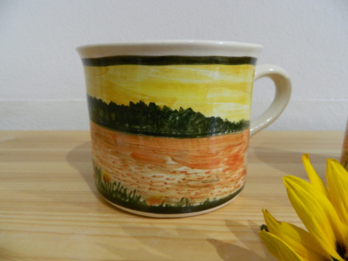 Hrnek bílý Zlaté pole / od dílna Nazaret | Fler.cz