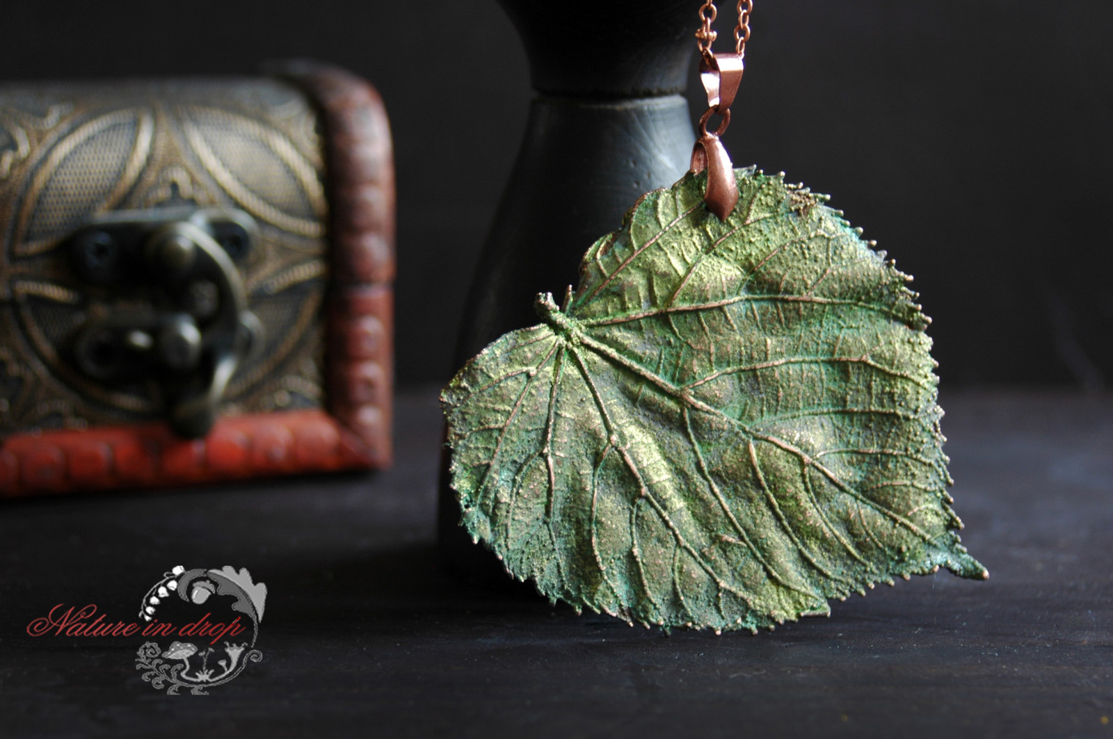 Pokovený list Lípy / od Nature in drop | Fler.cz