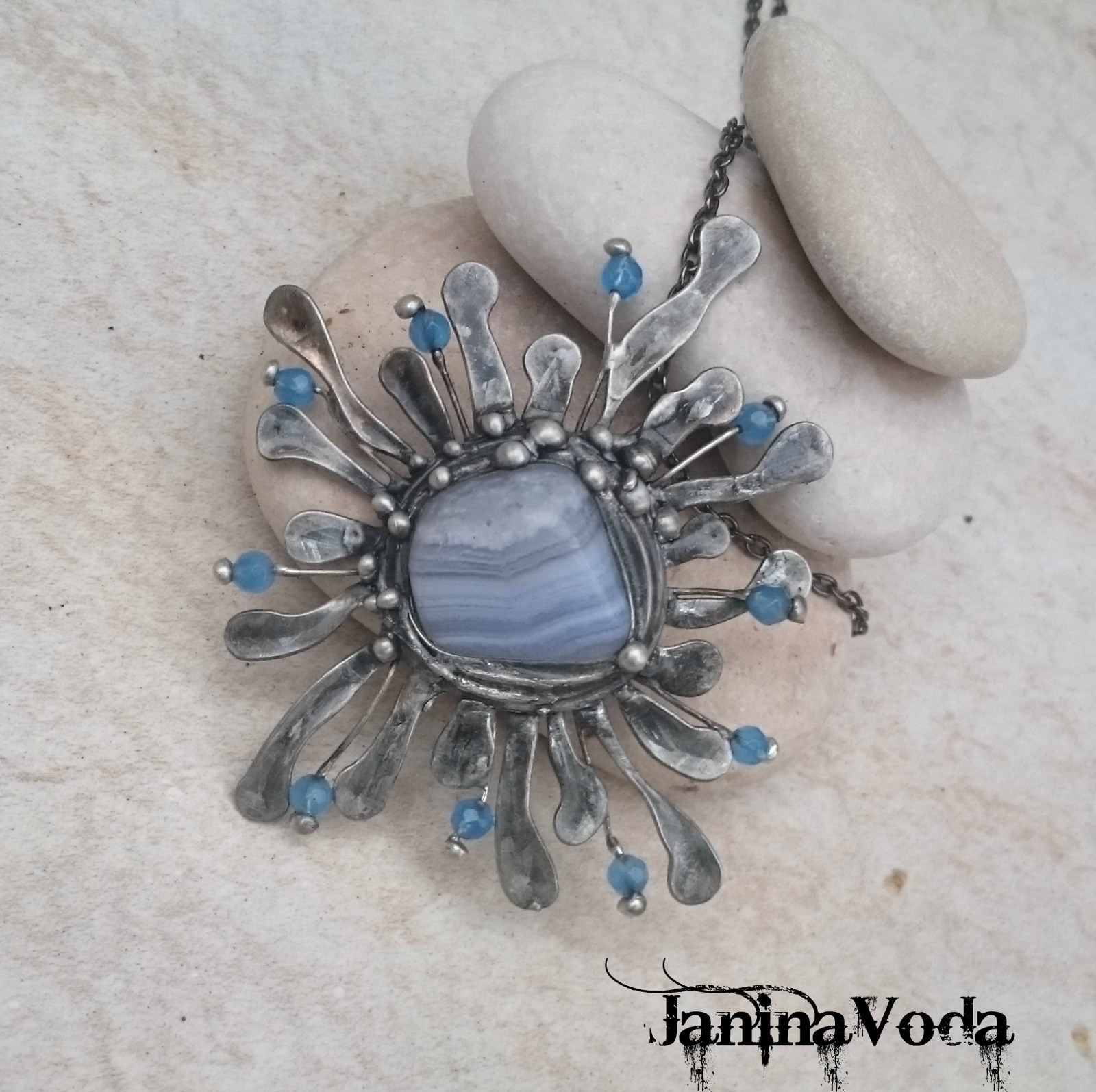 ..Ximena Flower.. náhrdelník / od JaninaVoda | Fler.cz