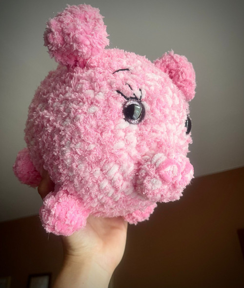 Háčkované MAXI prasátko Ferda / Prodané zboží prodejce Darians Little ...