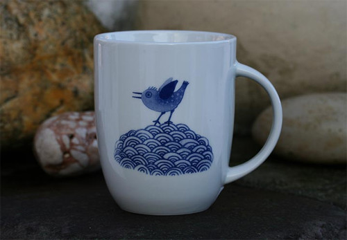 Bílý hrnek ... nad mraky / od Ateliér Dorda | Fler.cz