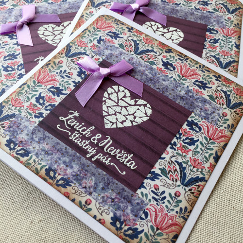 Svatební přáníčko s obálkou / od dexi | Fler.cz