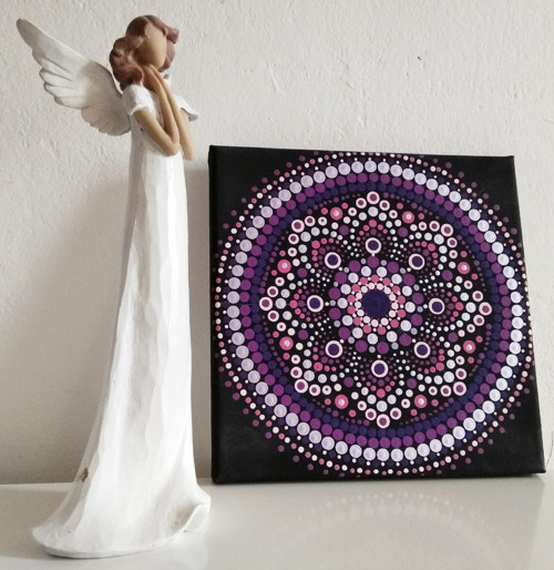 Obraz Rozlil se mi hypermangan... Mandala / od terezickanejmilejsi ...