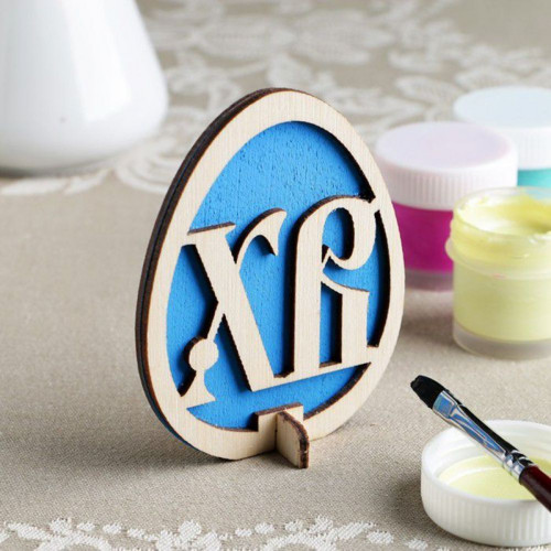 Blank pro kreativitu "Egg. HV" dvojitý, modrý 9x7 / od kraftika | Fler.cz