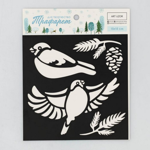 Nářadí a pomůcky čiré Plastová šablona pro dekoraci, tvoření, s motivem ...