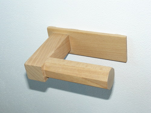 Stojan okrový Bukový držák na toaletní papír / od Josef Červenka | Fler.cz