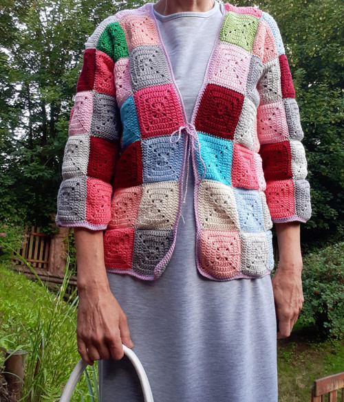 Svetr dámský vícebarevný Kostkovaný Ajvin / od donstyle | Fler.cz