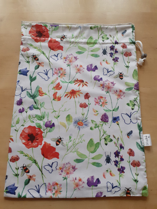 Pytlík vícebarevný Lněný EKO-pytlík na chléb / od EKO-pytlík | Fler.cz