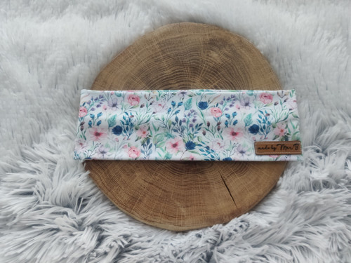 Vícebarevná Funkční čelenka luční kvítí / od madebymarb | Fler.cz