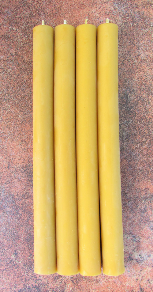 Svíčka žlutá Adventní I - včelí vosk / od gildrum | Fler.cz