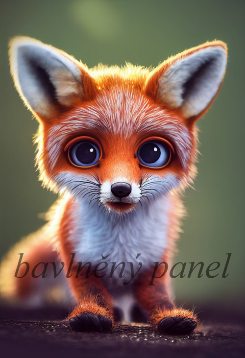 Látka vícebarevná Bavlněný panel MZ 763 100% bavlna / od Whittney | Fler.cz