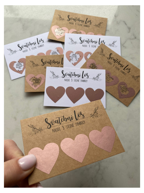 Ostatní dekorace bílé Svatební los / od mimiamami | Fler.cz