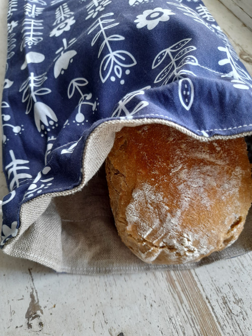 Pytlík námořnická modrý Chlebovka-pytlík na chléb-větší-slovenský ...