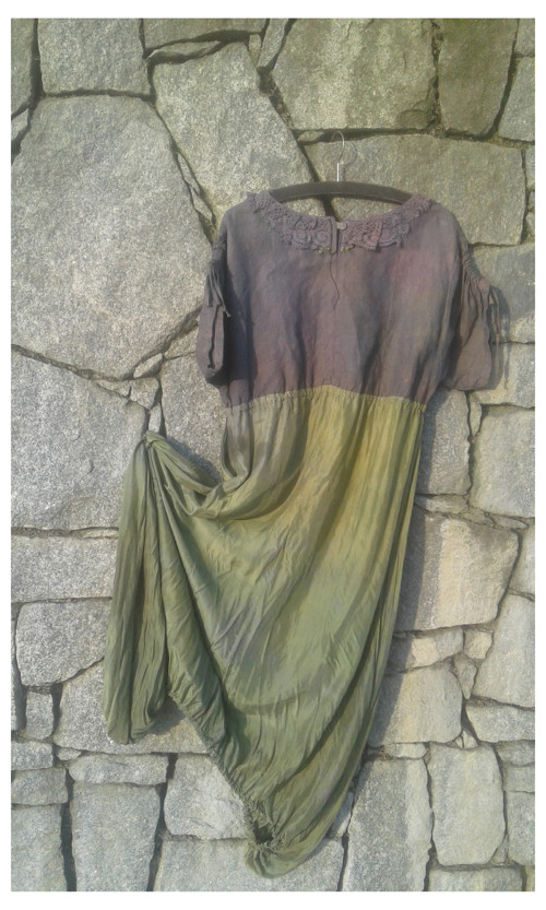 Dámské starorůžové Šaty Křovinář Žararaka / od ŠarmanDesign | Fler.cz