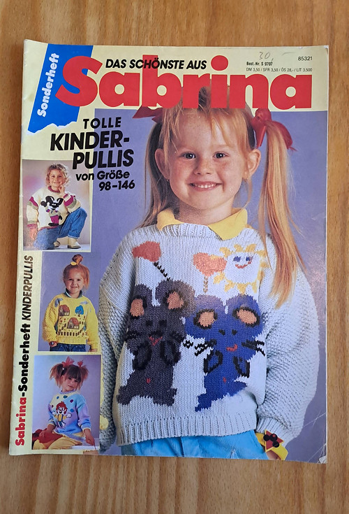 Vícebarevný časopis Sabrina / od Babiččin krámek | Fler.cz