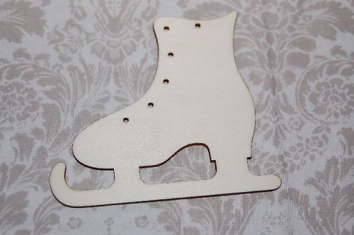 Výřez z překližky: Brusle 10 cm / od Katilda | Fler.cz