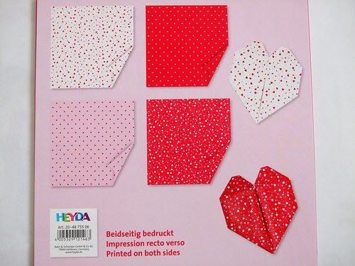 Sada papírů origami - srdce - 20x20 / od Svět Fantasie | Fler.cz