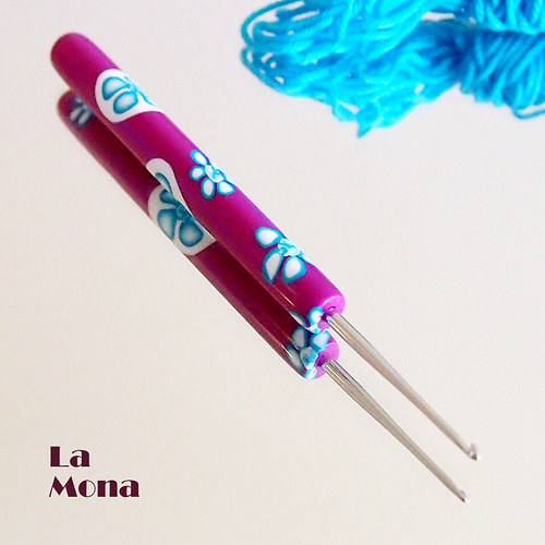 Háček s "kouzelnou" ručkou - vel. 1,5 / od LaMona | Fler.cz