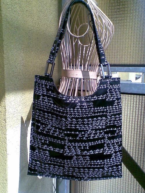 Dámská bílá kožená kabelka - "lettera" / od D-atelier | Fler.cz