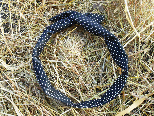 Dámská bílá retro čelenka MARLENE / od naturestock | Fler.cz