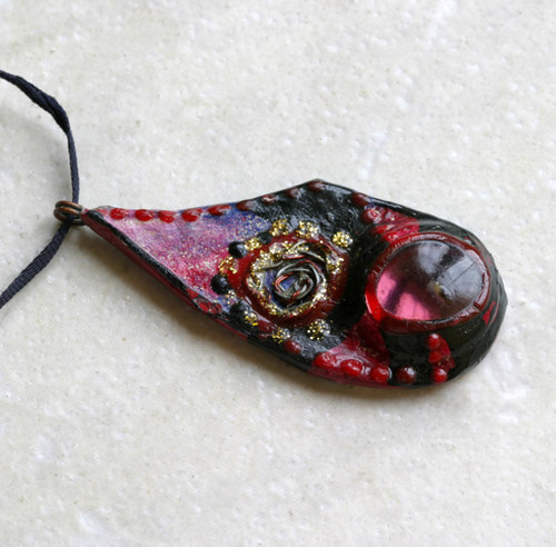 Šperky dámské černé náhrdelník MAGICKÉ OKO / od Archaia | Fler.cz