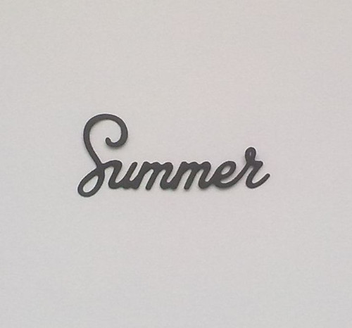 Nápis - Summer - léto / od Nakča - papírové výrobky | Fler.cz