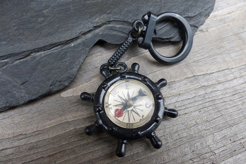 Kompas... přívěšek na klíče / od letokruhy | Fler.cz