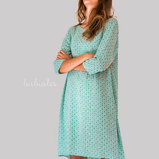 Šaty bílé Robe à motifs / od babioles | Fler.cz