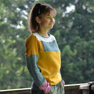 Halenka dlouhý rukáv dámská hořčicová Mušelínová halena na léto ...