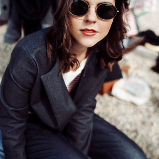 Dámské půlnoční modré sako Denise / od Fraise - autorský atelier | Fler.cz