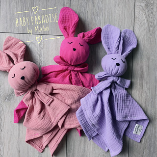 Vícebarevný Mojkáčik / muchláček Zajko ♥️ / od BabyParadiseByMischel ...