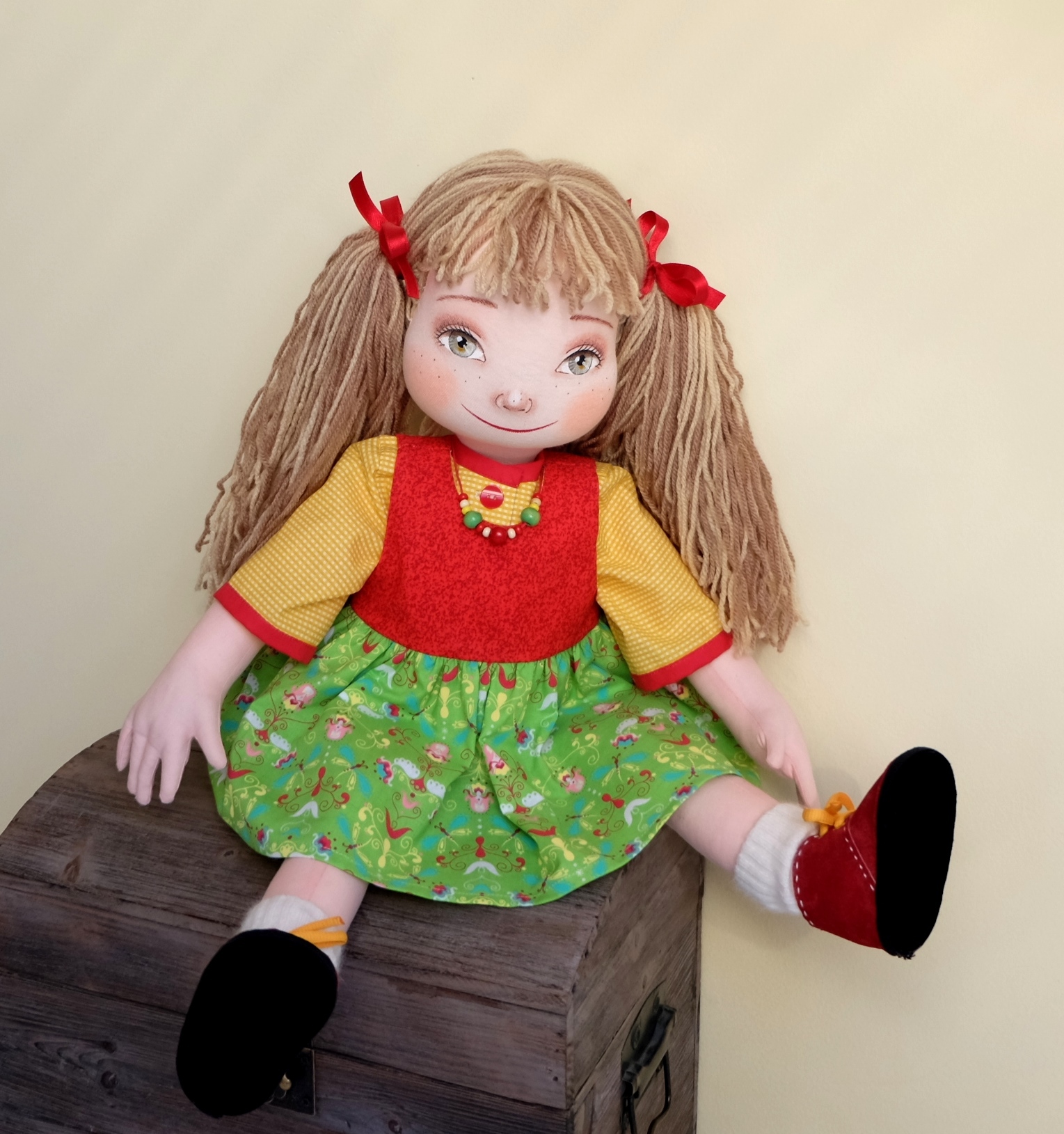 Červená Panenka " Apolenka"...:) / od Inuska | Fler.cz