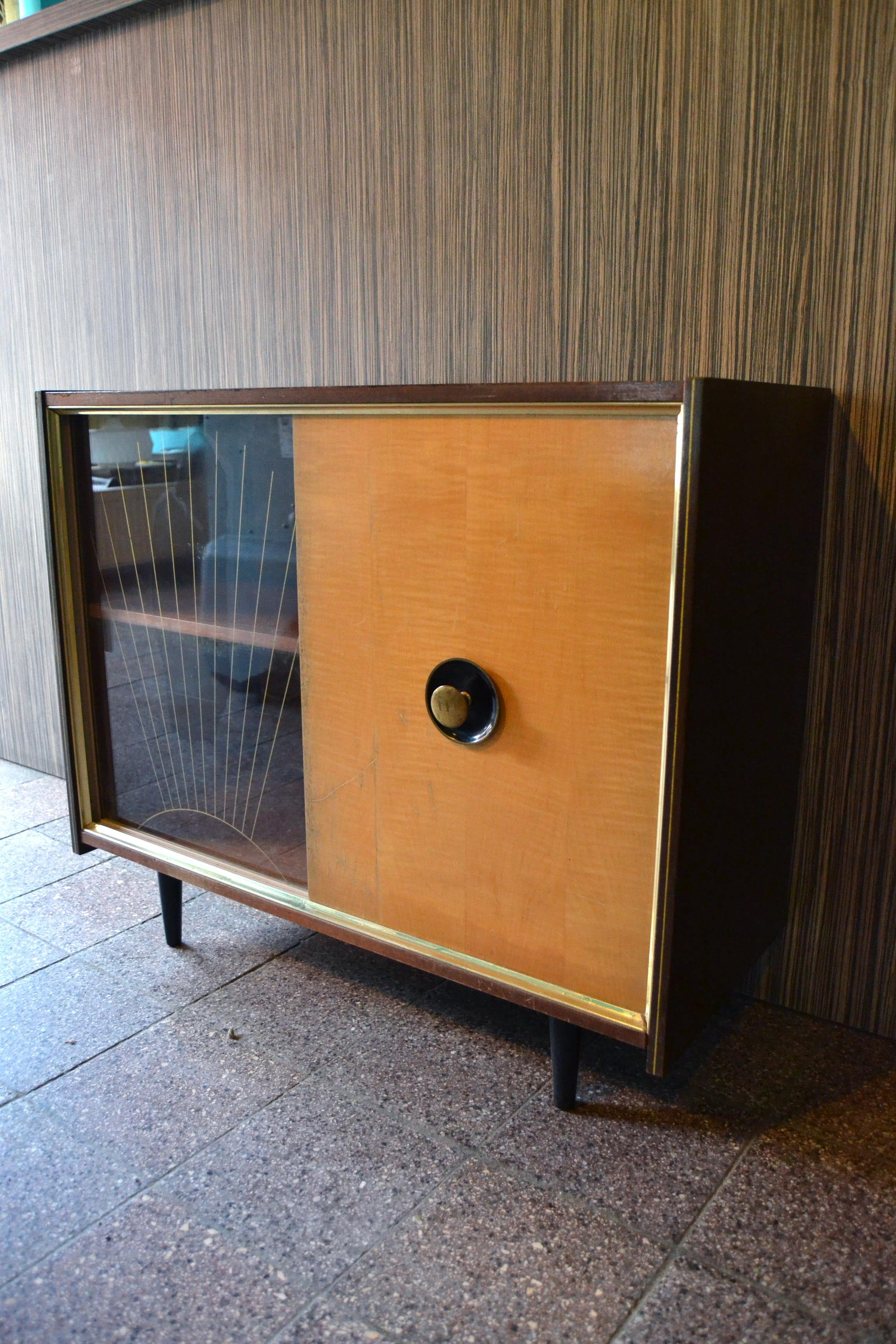 Nábytek černý Retro komoda, botník / od piras.vintage | Fler.cz