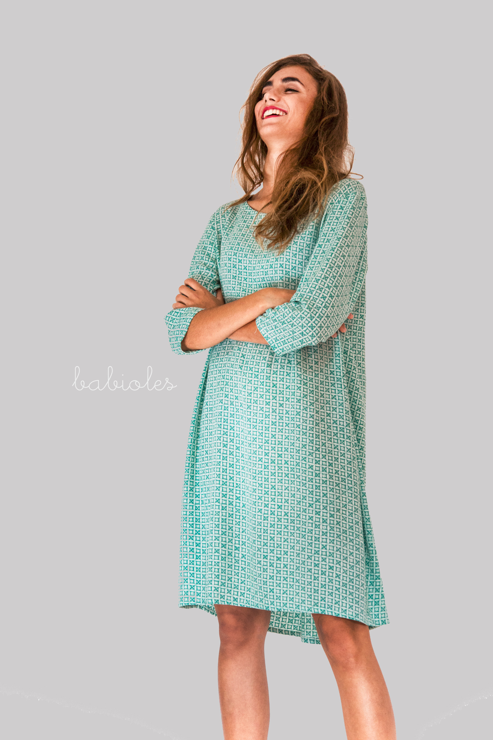 Šaty bílé Robe à motifs / od babioles | Fler.cz