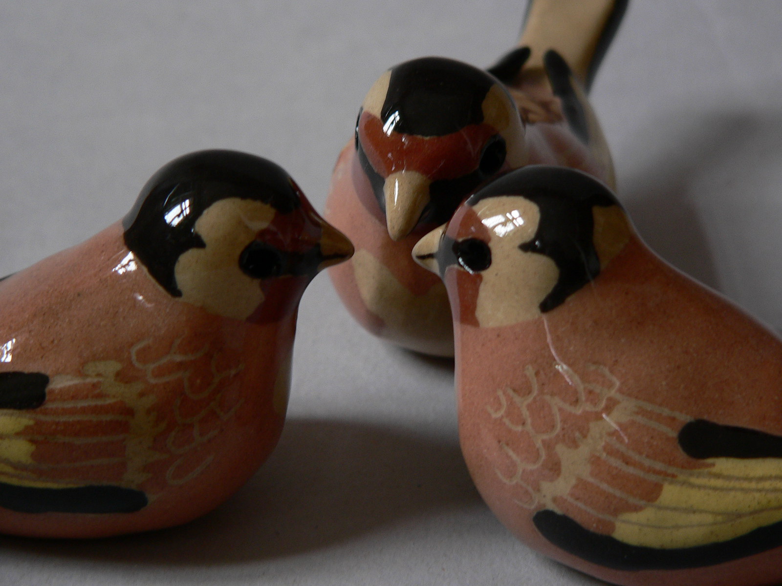 Figurka vícebarevná Píšťalka - stehlíček / od Eva Syslová | Fler.cz