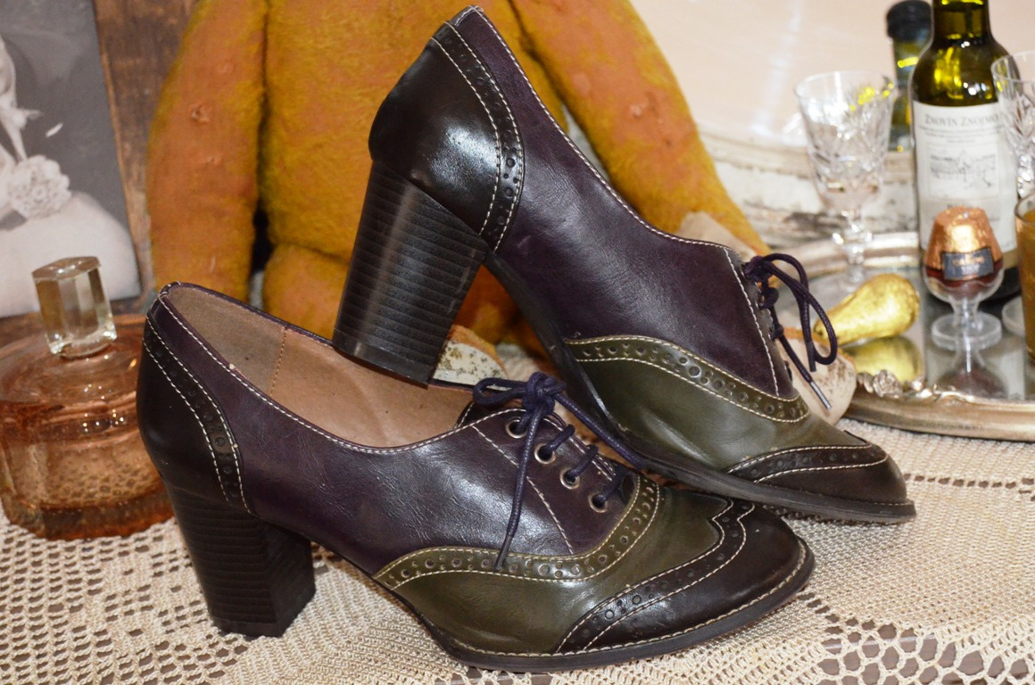 Móda a doplňky zelené Skvělé stylové boty šněrovací / od Panská dílna ...