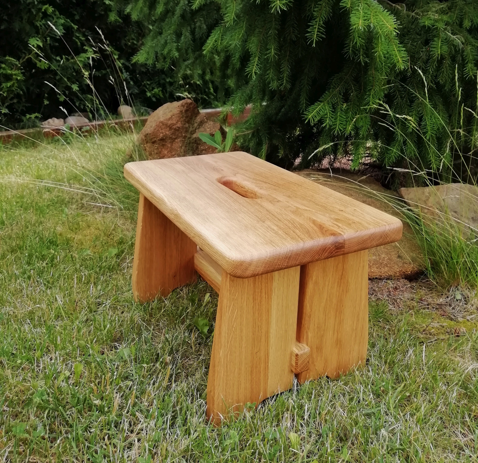 Stolička čirá Štokrlička dubová 2. / od ivabed-Dřevěný krámek | Fler.cz