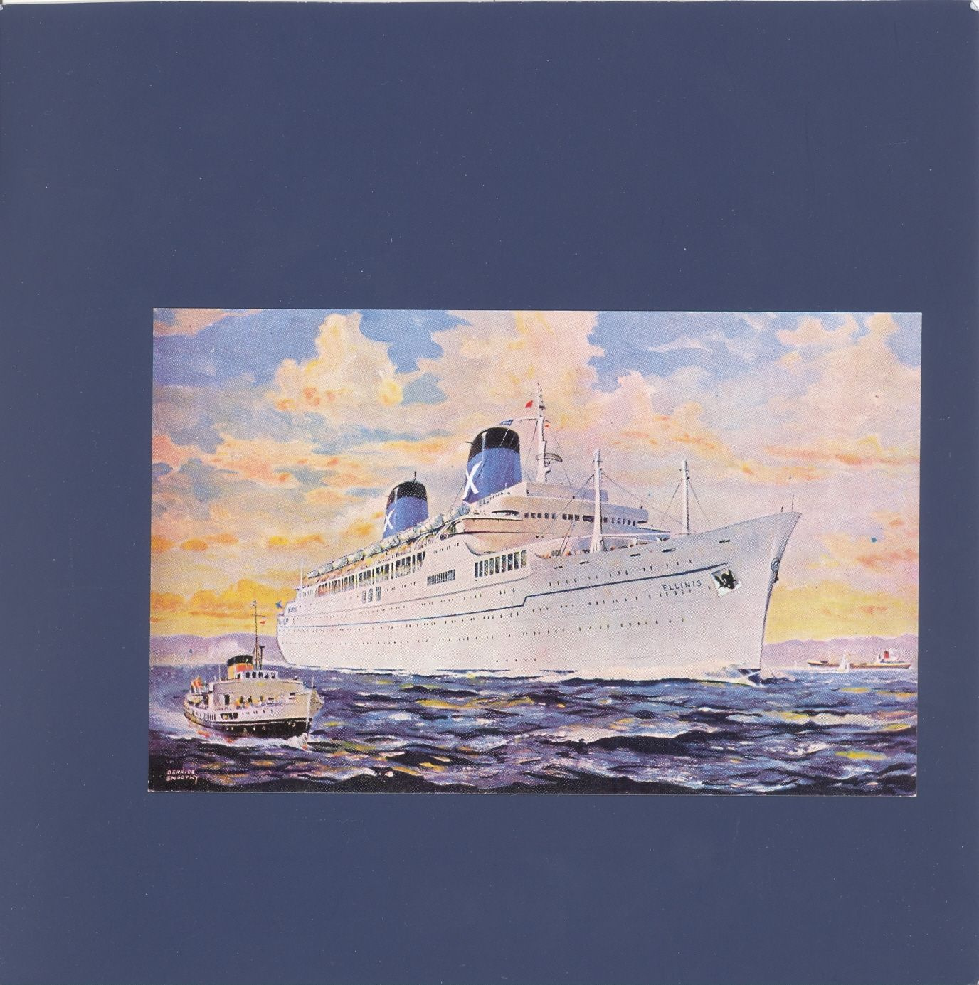 Loď RHMS Ellinis, Chandris Lines - pohlednice / od Staré pohlednice a ...