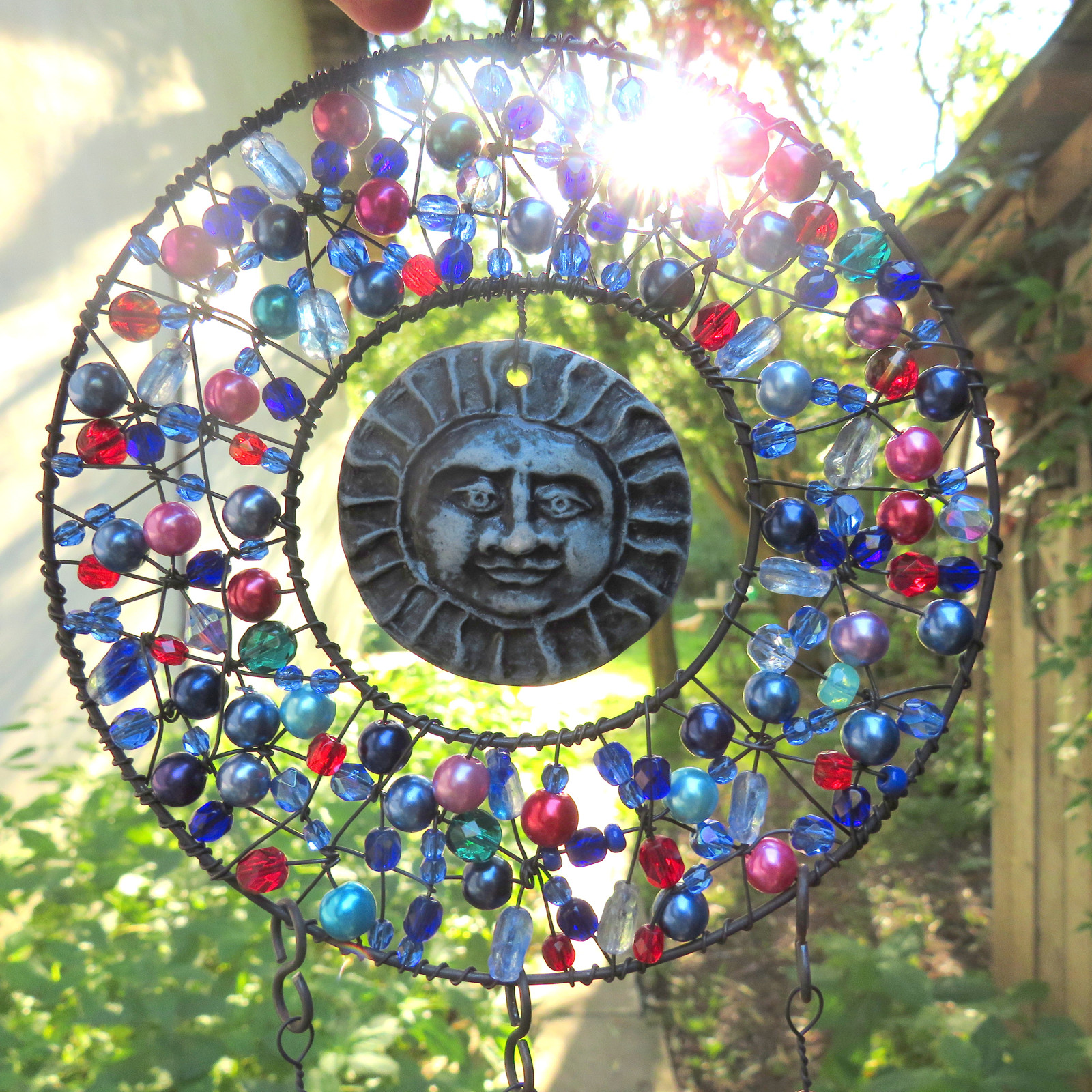 Modrý lapač snů se sluncem / od smu | Fler.cz