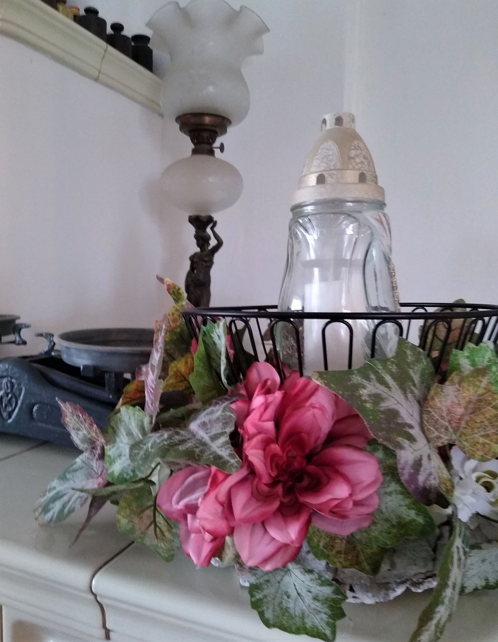 Aranžmá zelené Dekorácia smútočná 11 - dušičky / od miriahsk | Fler.cz