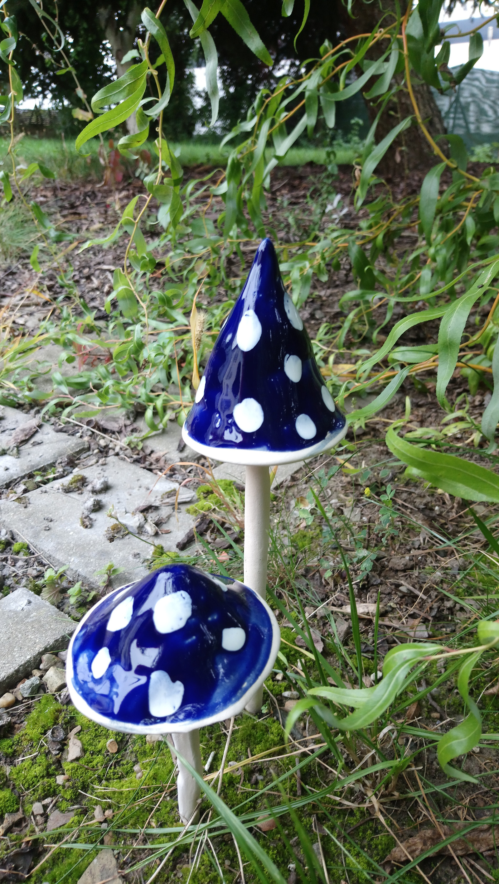 Zápich námořnická modrý Houba modrá +1 menší široká - houpající ve ...