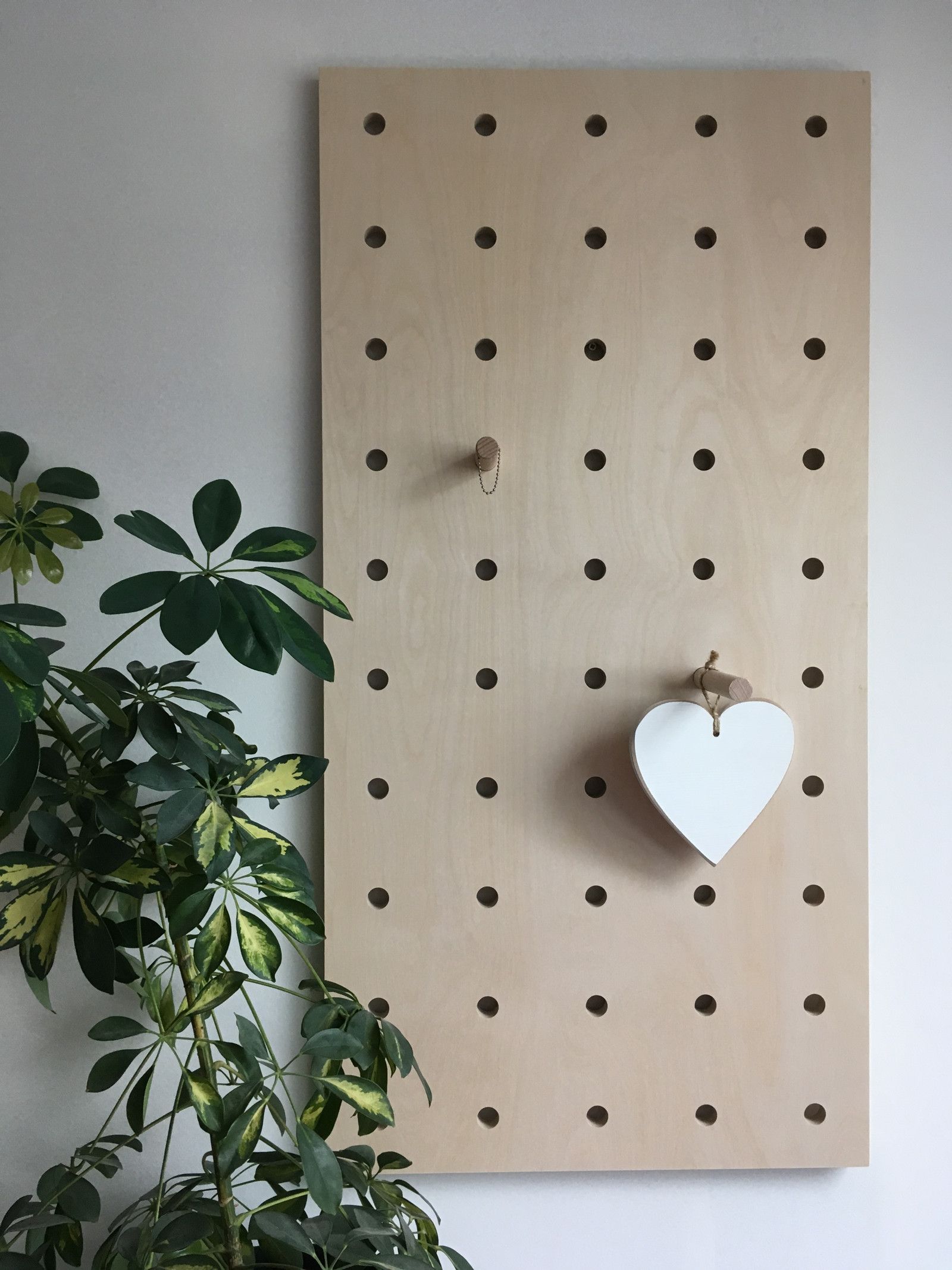 Věšák béžový Edboard - panel 500x1000 základní / od elegantnidekorace ...